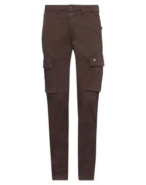 LYLE & SCOTT Cotton-elastane Blend Cargo Pants - Brown