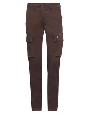 LYLE & SCOTT Cotton-elastane Blend Cargo Pants - Brown