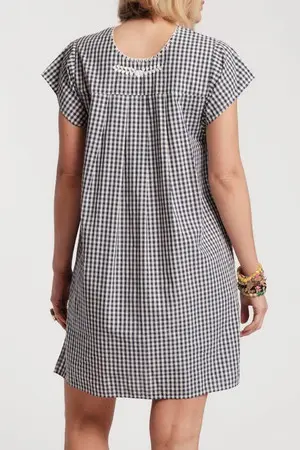FRANCES VALENTINE Camila Mini Dress Gingham