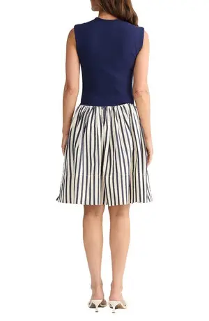 BRAVE+TRUE Daphne Sleeveless Fit & Flare Dress