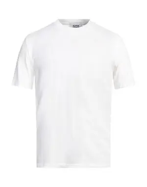 Alpha Studio T-shirt Size Cotton, Elastane - White