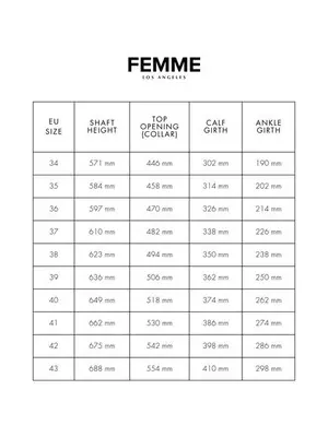 FEMME The Scorpio Thigh High Boot