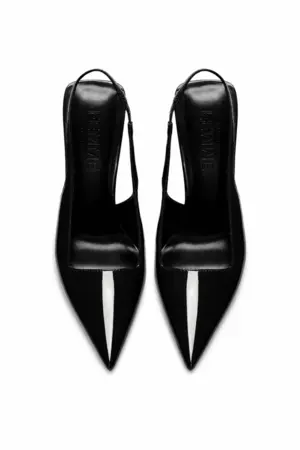 FEMME G63x Slingback 120 Pumps - Noir
