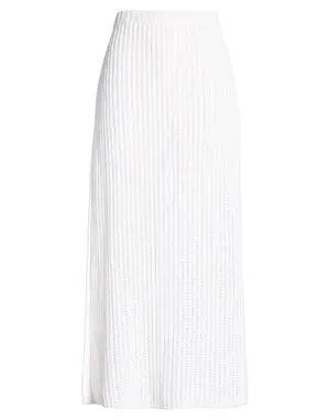 FERRAGAMO Cotton Maxi Flared Skirt