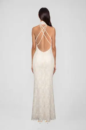 ATOIR Lace Devon Gown - Ivory