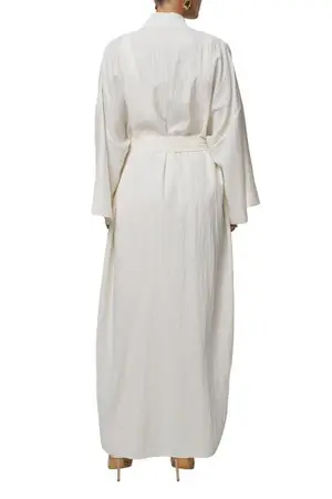 JLUXLABEL Maxi Duster With Belt
