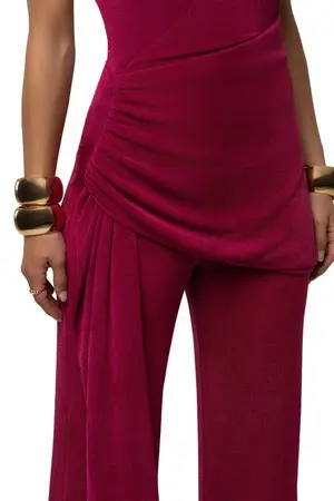 JLUXLABEL Halter Neck Jumpsuit