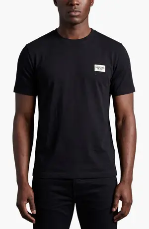 ROBERTO VINO Signature Slim Fit Tee - Black