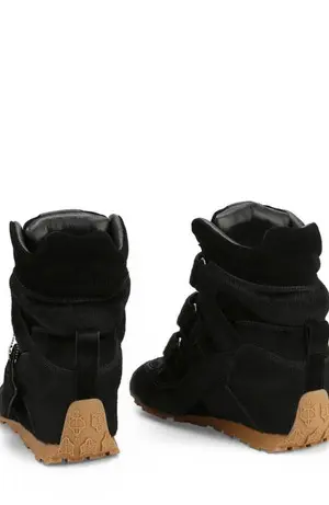 NAKED WOLFE Element Suede Wedge Boots