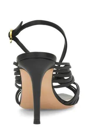 GIANVITO ROSSI Muse 85 Sandal - Black Leather
