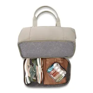 SAMSONITE Two-piece Luggage Set: Weekender Duffel And Carry-on Suitcase - Stone Grey/limestone