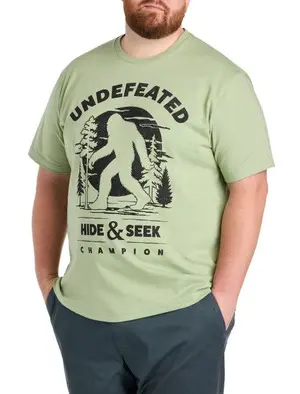 TRUE NATION BY DXL Big & Tall Big Foot Mountain Dude Graphic Tee