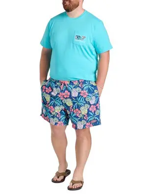 Vineyard Vines Big & Tall Forita Palms Whale Graphic Tee