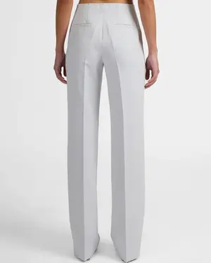 Santorelli Della Straight-leg Bouclé Pants