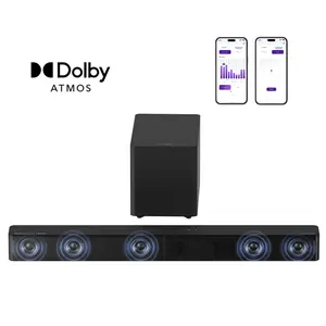 ULTIMEA Poseidon M60 Boom 5.1ch Dolby Atmos Sound System - Black