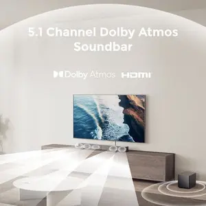 ULTIMEA Poseidon M60 Boom 5.1ch Dolby Atmos Sound System