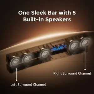 ULTIMEA Poseidon M60 Boom 5.1ch Dolby Atmos Sound System