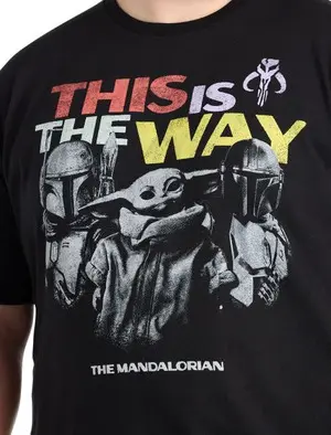 TRUE NATION BY DXL Big & Tall Star Wars Mandalorian Graphic Tee