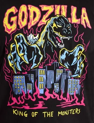 TRUE NATION BY DXL Tall Godzilla King Of Monsters Graphic Tee V2