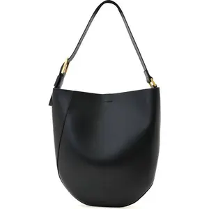 ALLSAINTS Luna Leather Hobo Bag - Black