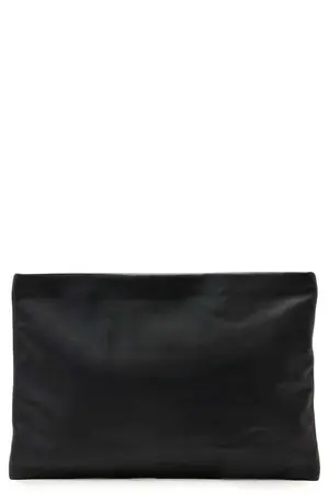 ALLSAINTS Large Bettina Leather Clutch