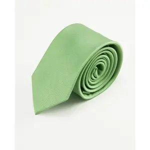 KNOTTERY & CO Knottery & Co. Mulberry Silk Twill Neck Tie Apple Green