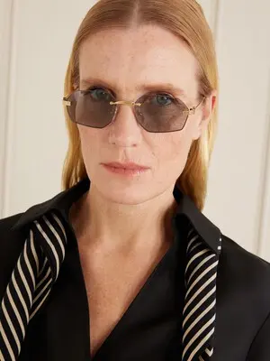 Cartier Première De Round-frame Sunglasses