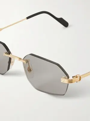 Cartier Première De Round-frame Sunglasses