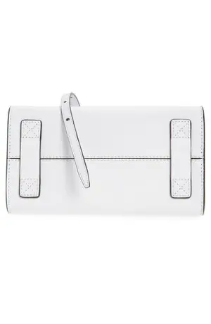 Moschino Small Tie Me Top Handle Bag - White