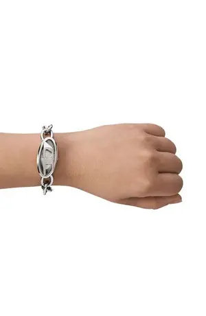 DIESEL® D-era Oval Bracelet Watch