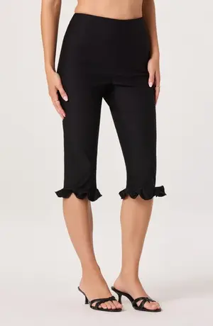 Astr The Label Amalie Ruffle Capris
