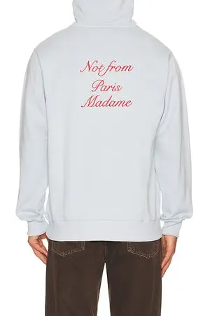 DRÃ´LE DE MONSIEUR Drôle De Monsieur Le Hoodie Slogan Calligraphy