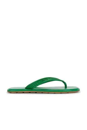 Bottega Veneta Matt Rubber Nappa Sandals