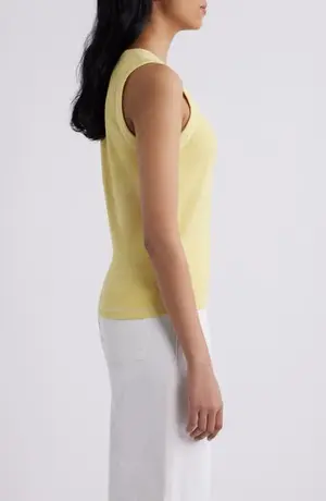 CITY BLUES Square Neck Tank - Sunshine