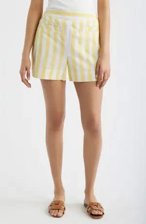 City Blues Elasticated Shorts For Women