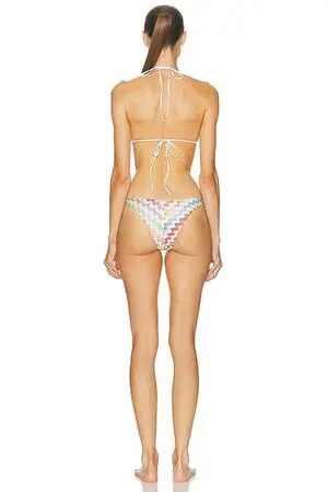 Missoni Zigzag Knit Bikini Set