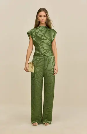 Cult Gaia Monette Plunge Back Top