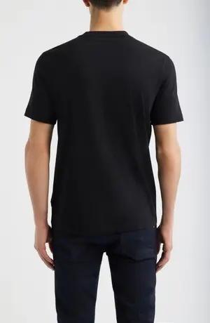 BOSS Thompson Cotton Graphic T-shirt - Black