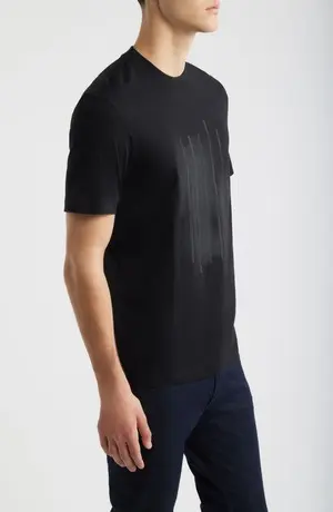 BOSS Thompson Cotton Graphic T-shirt - Black