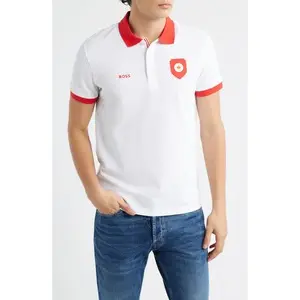 BOSS Lux Paddy Cotton Polo - Ntural