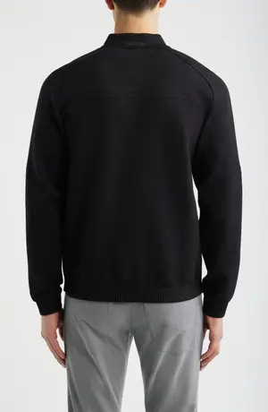 BOSS Porsche Spirit Zip-up Sweatshirt - Black