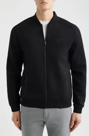 BOSS Porsche Spirit Zip-up Sweatshirt - Black