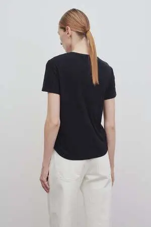 THE ROW Wesler T-shirt - Black