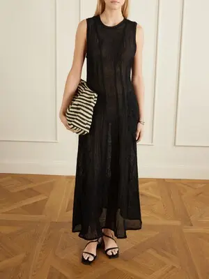 Le Kasha Dakhla Linen Maxi Dress
