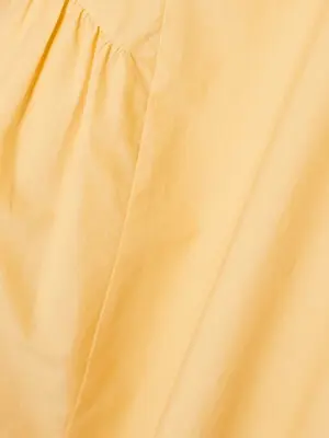 Posse Lindie Cotton Midi Dress - Yellow