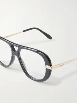 Loewe Slim Aviator-style Sunglasses