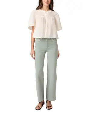 Paige Pasadena Button Front Blouse