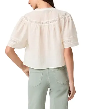 Paige Pasadena Button Front Blouse