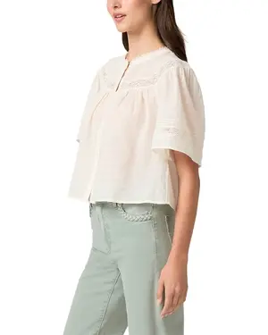 Paige Pasadena Button Front Blouse