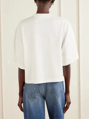 SLVRLAKE Box Cotton-jersey T-shirt